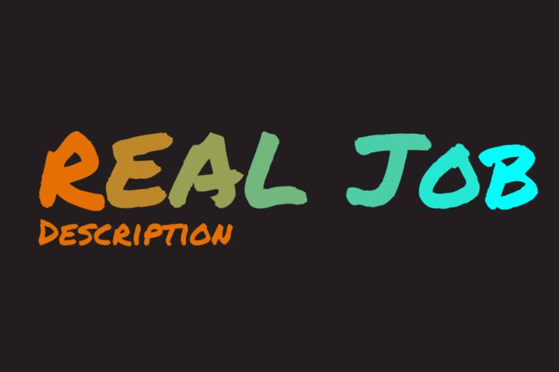 REAL Job Description | Free Chat with AI Bot