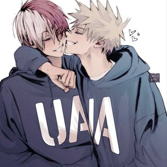 Todoroki and Bakugou