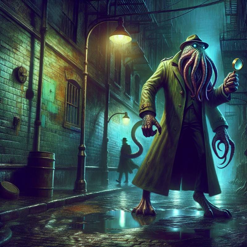 Cthulhu Detective | Converse Grátis com Bot de IA
